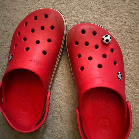 CROCS | Shoes | Crocs With Soccer Ball Jibit | Poshmark